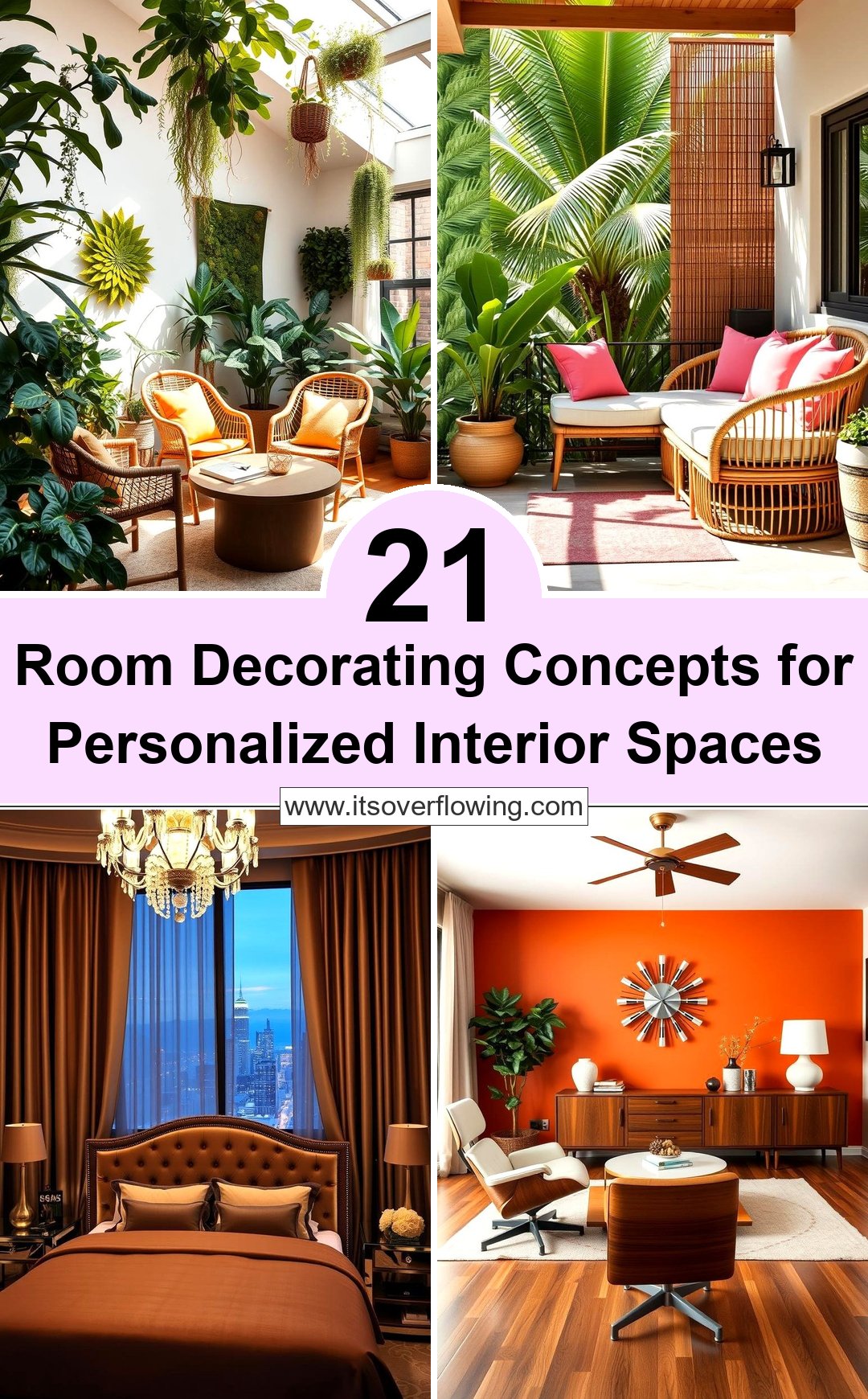 21 Room Decorating Concepts for Personalized Interior Spaces