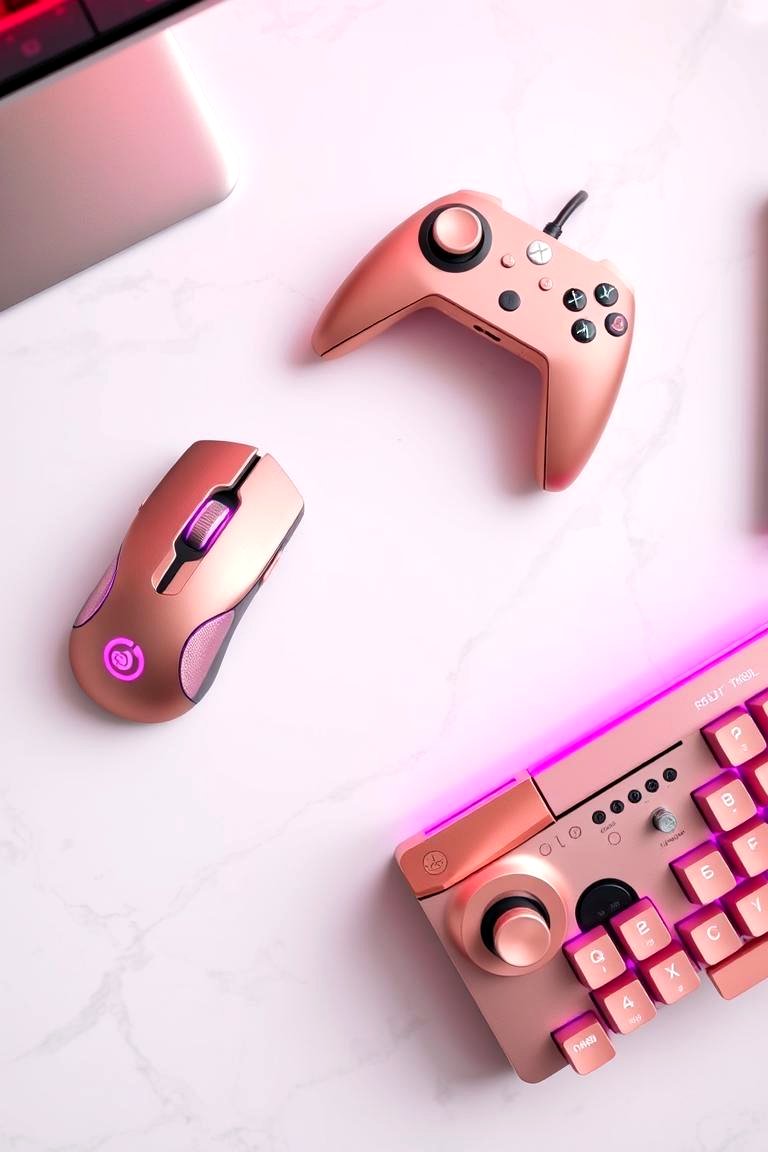 30 Pink Gaming Setup Ideas for a Vibrant Play Space
