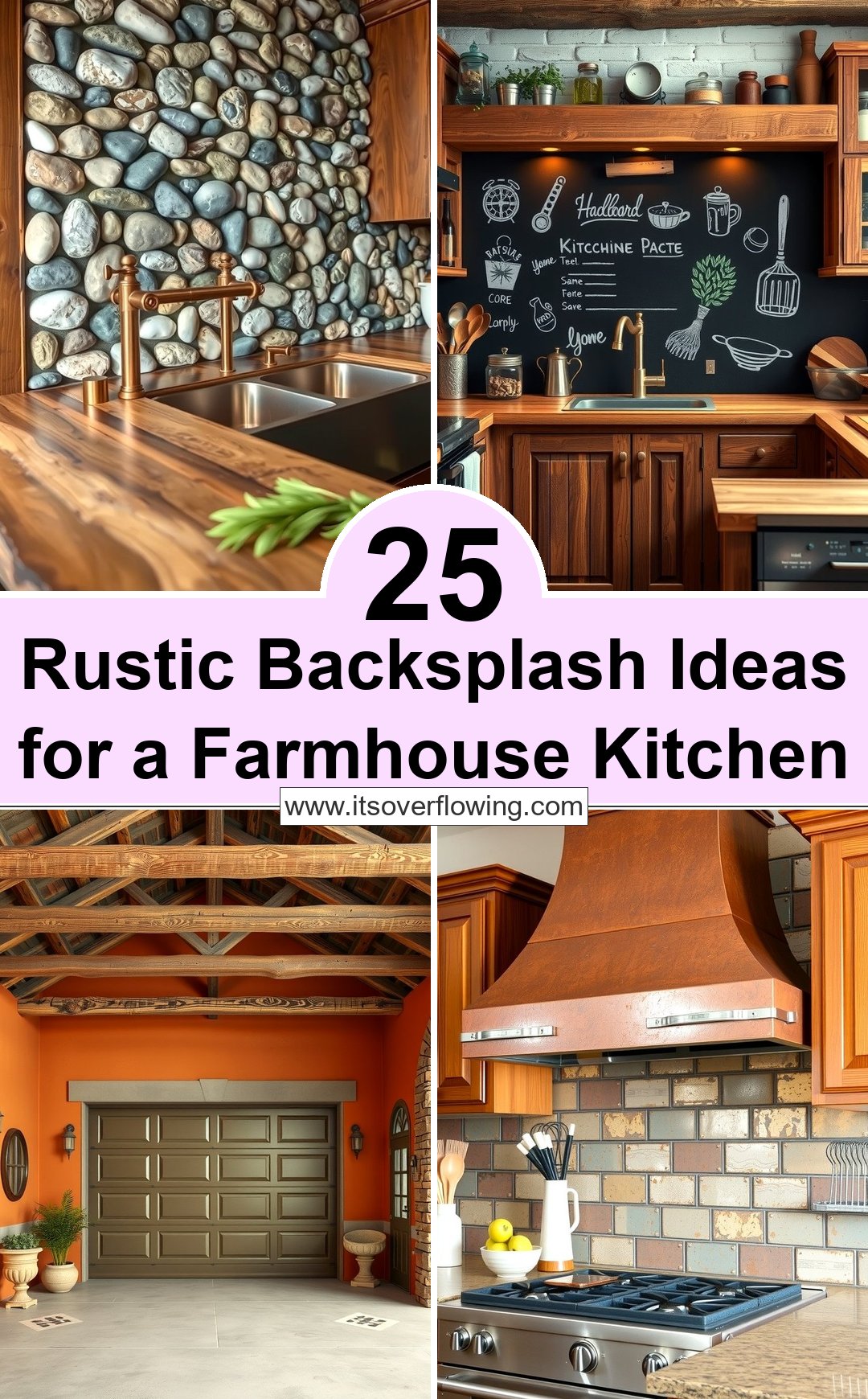 25 Rustic Backsplash Ideas for a Farmhouse Kitchen