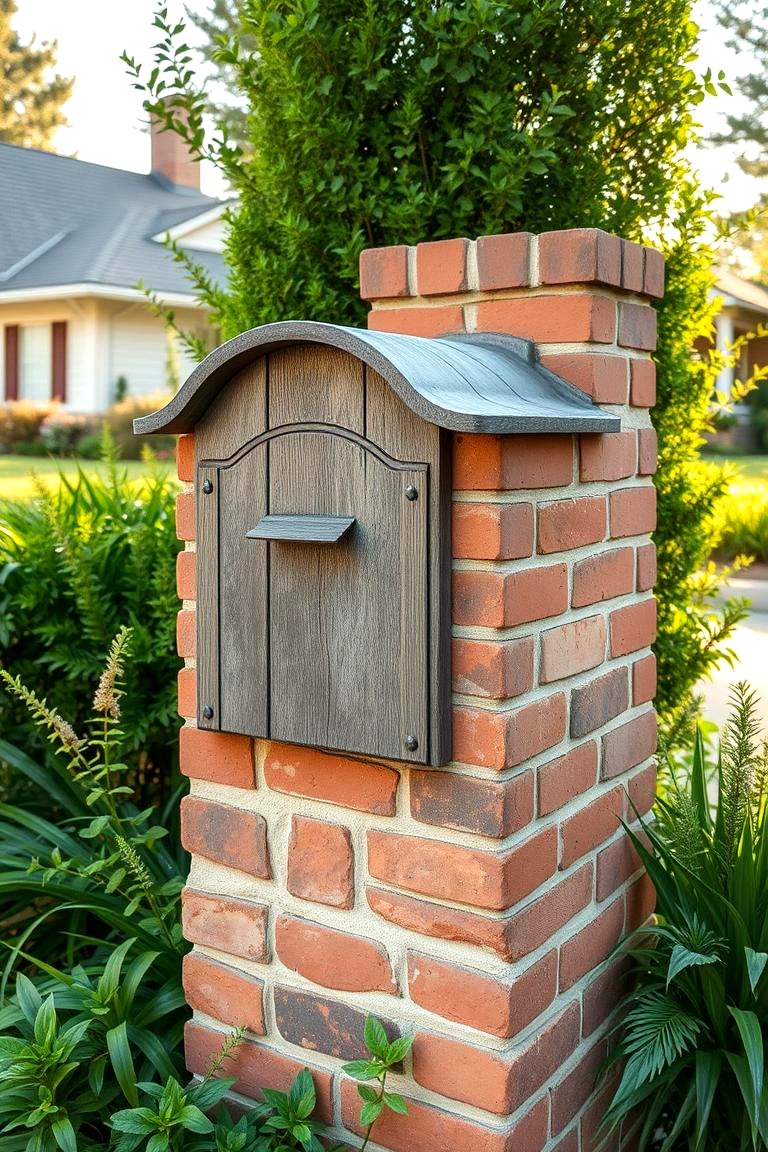 30 Brick Mailbox Ideas for a Charming Curb Appeal Upgrade