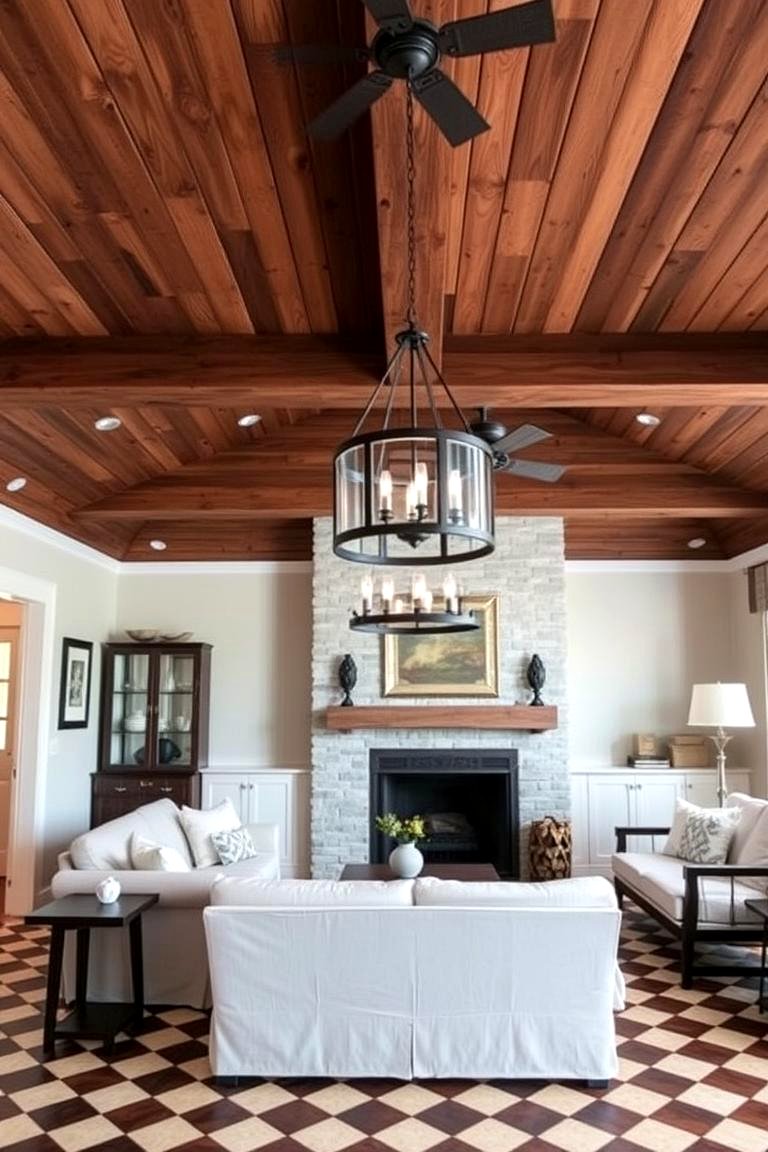 21 Living Room Ceiling Ideas to Elevate Your Space