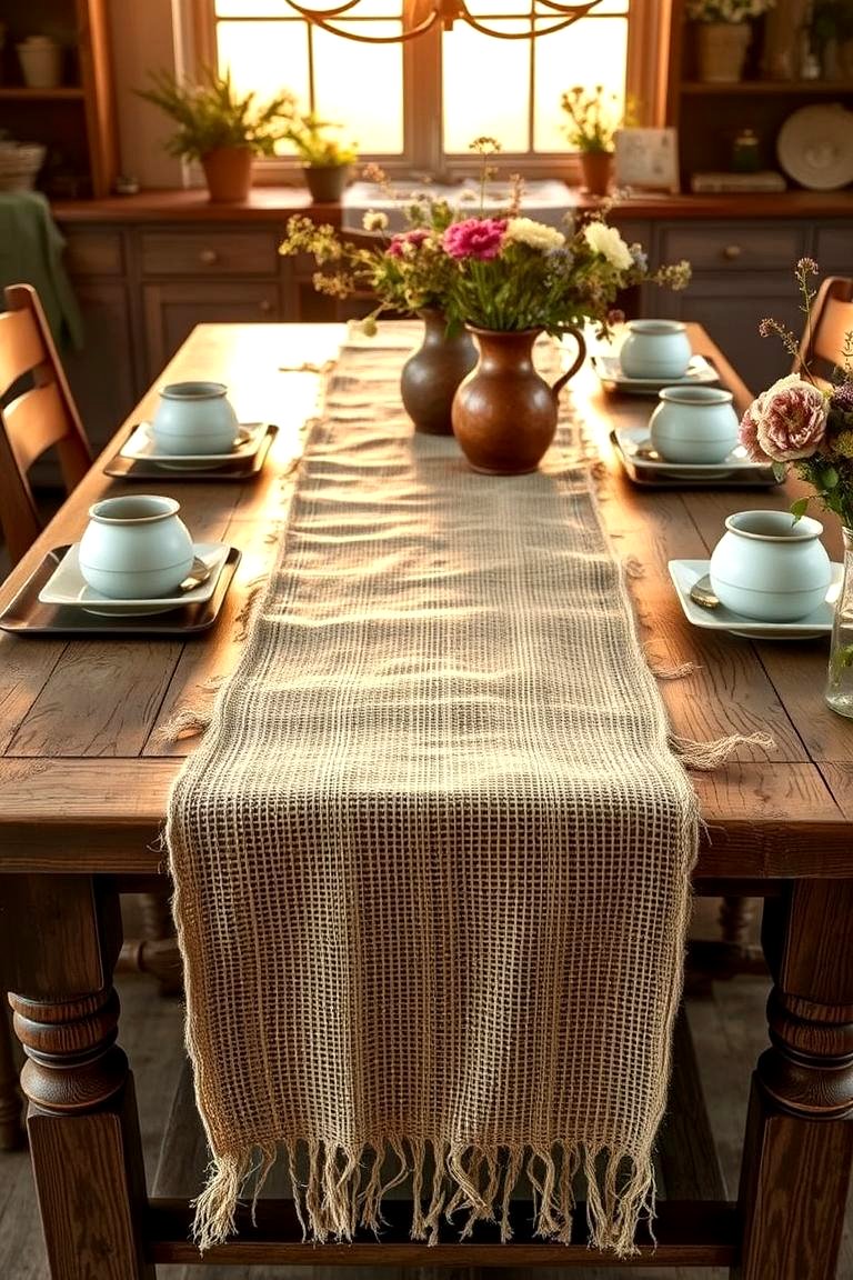 21 Unique Table Runner Ideas to Enhance Your Dining Experience