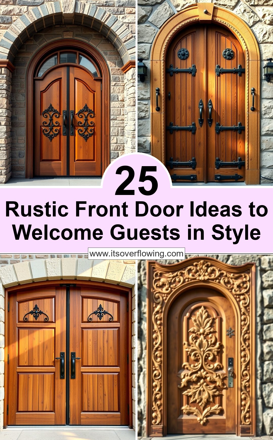 25 Rustic Front Door Ideas to Welcome Guests in Style