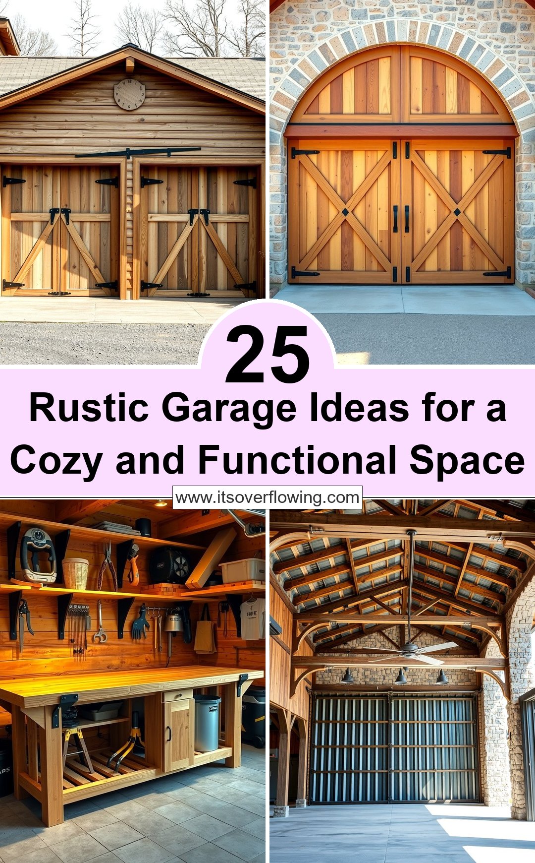 25 Rustic Garage Ideas for a Cozy and Functional Space