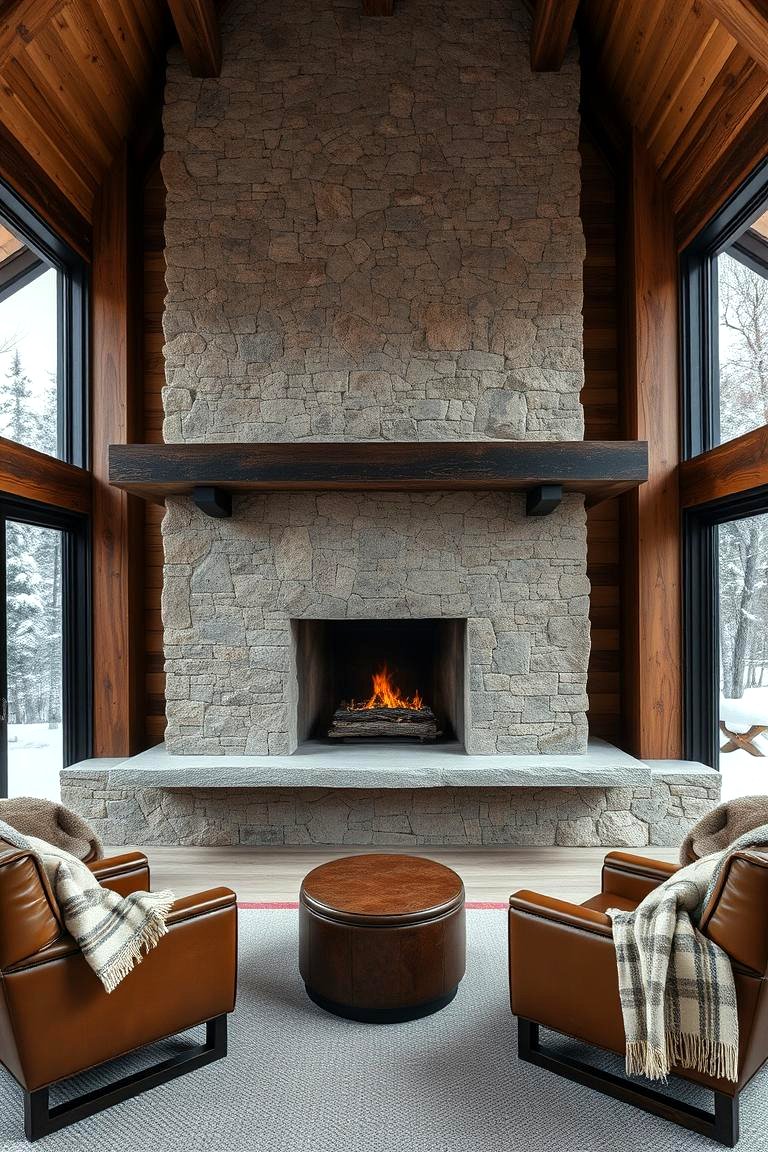 21 Modern Fireplace Ideas for Cozy Contemporary Living Rooms