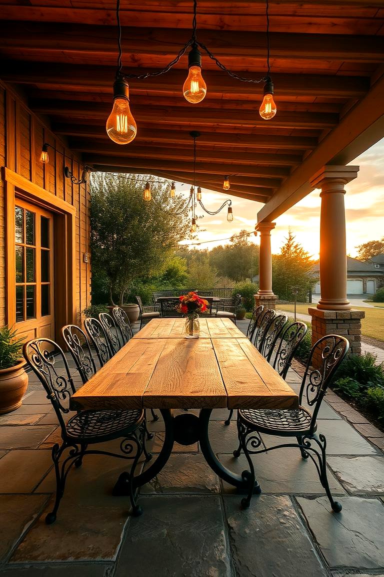 30 Inviting Outdoor Dining Area Ideas for Al Fresco Meals
