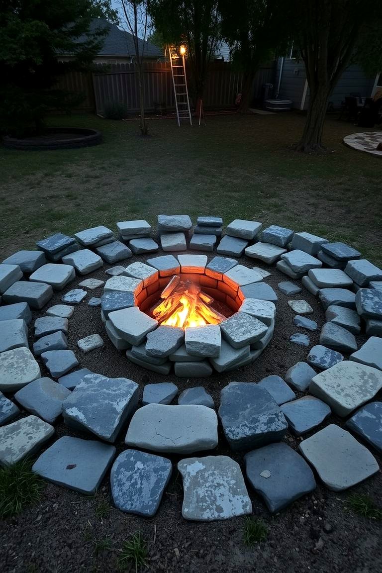 30 Rustic Fire Pit Ideas for Cozy Outdoor Gatherings