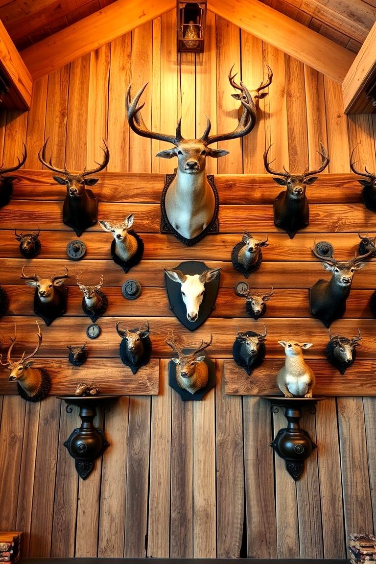 30 Hunting Trophy Room Ideas for Rustic Decor