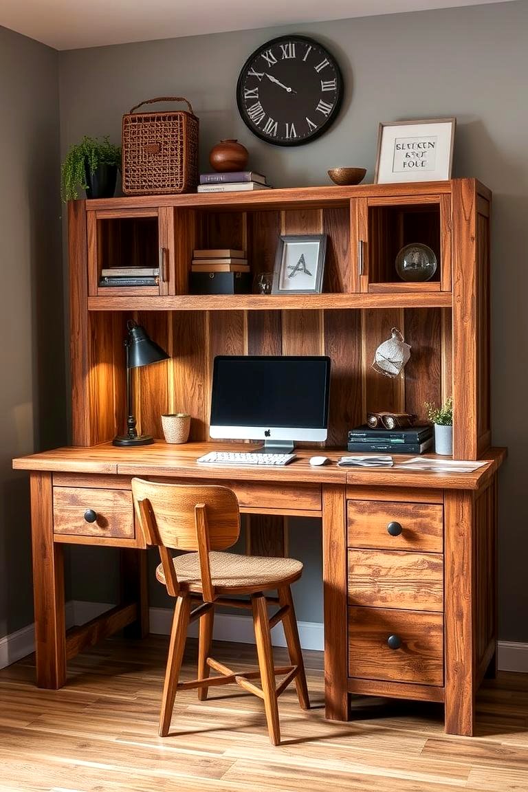 21 Desk Ideas for Productive & Stylish Home Offices