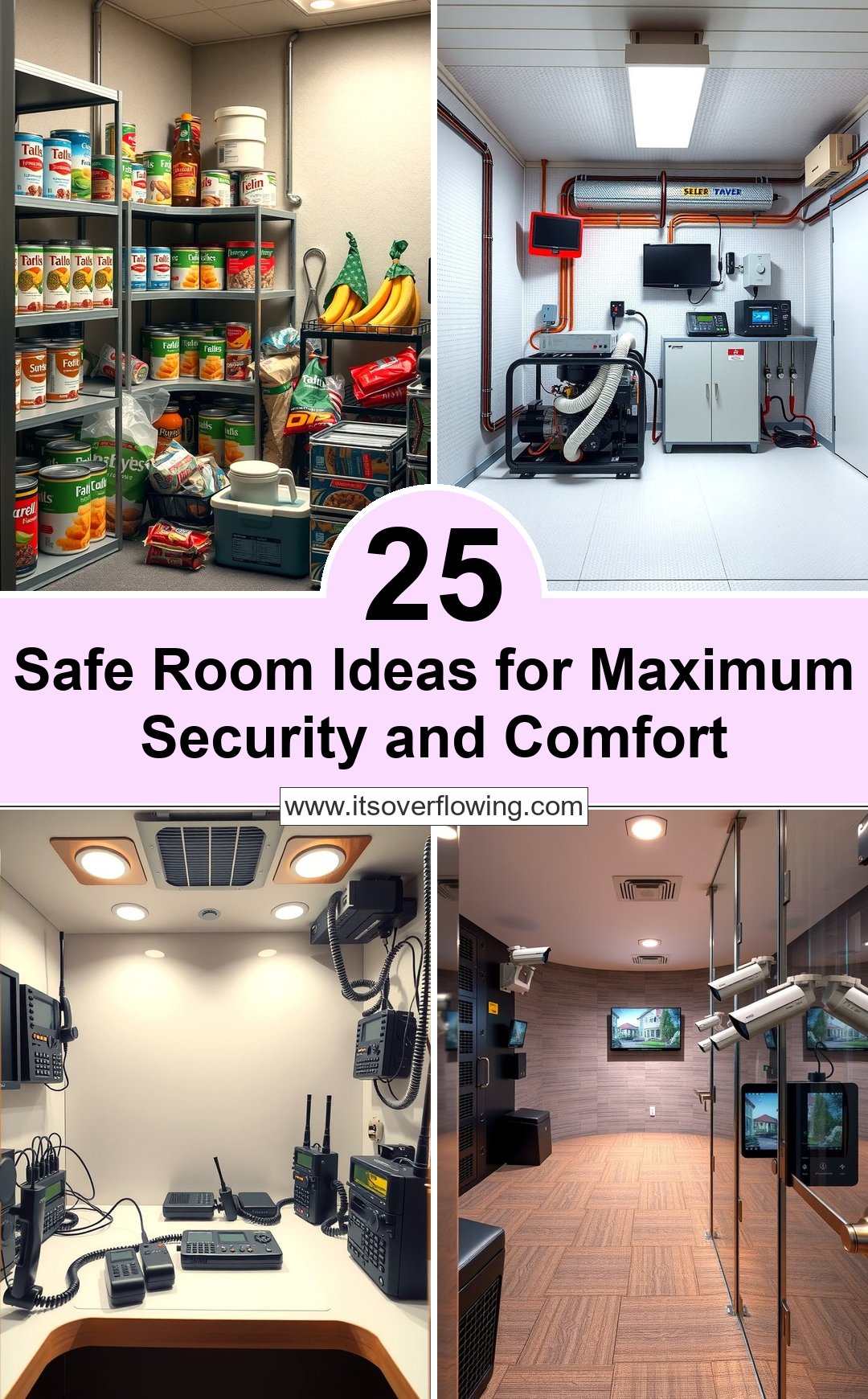 25 Safe Room Ideas for Maximum Security and Comfort