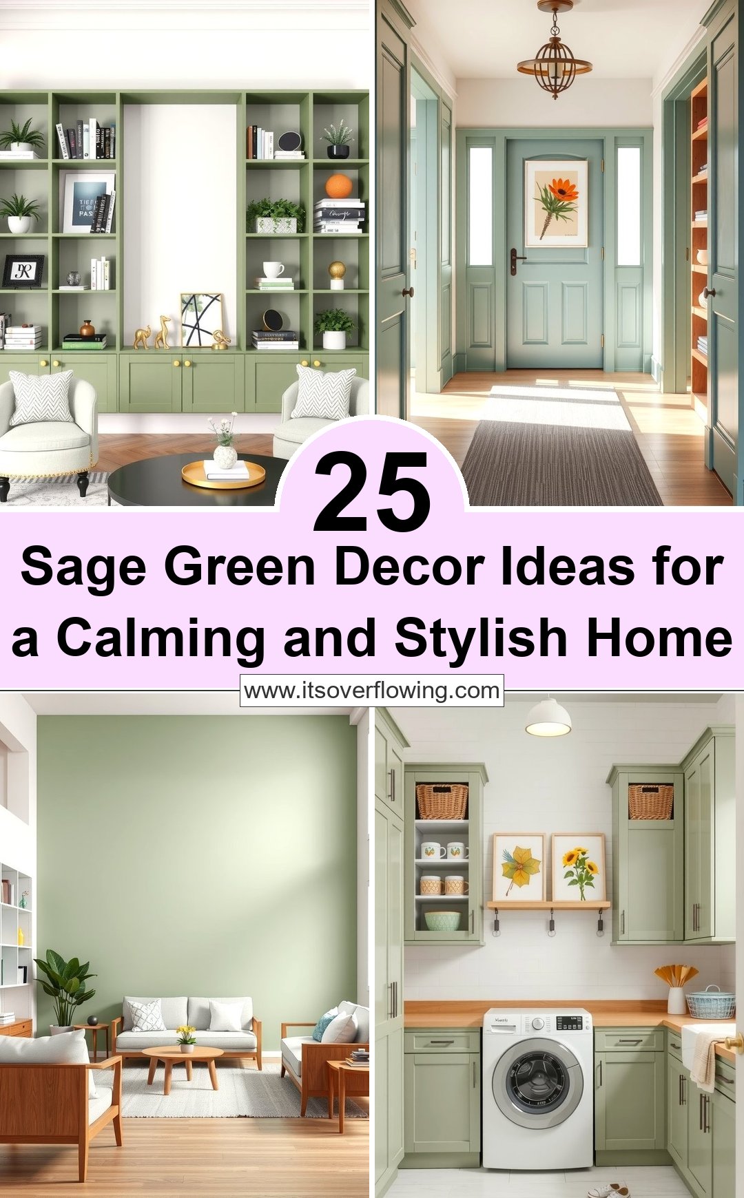25 Sage Green Decor Ideas for a Calming and Stylish Home