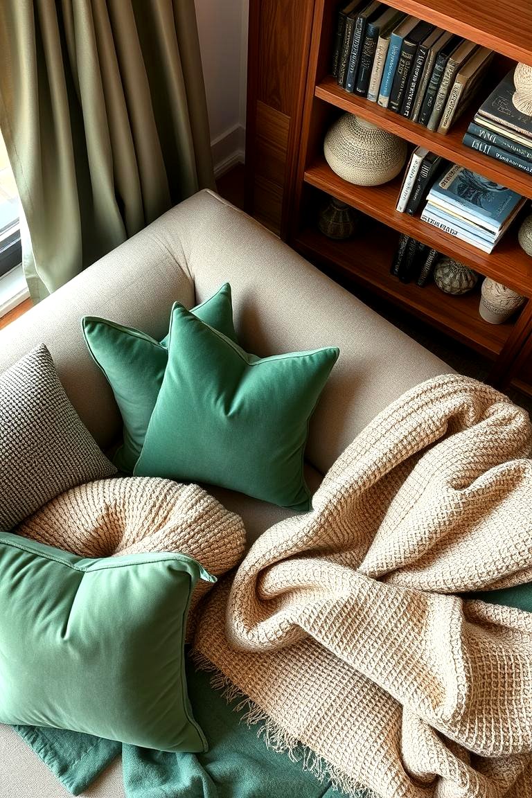21 Sage Green Living Room Schemes for Calming Interior Designs