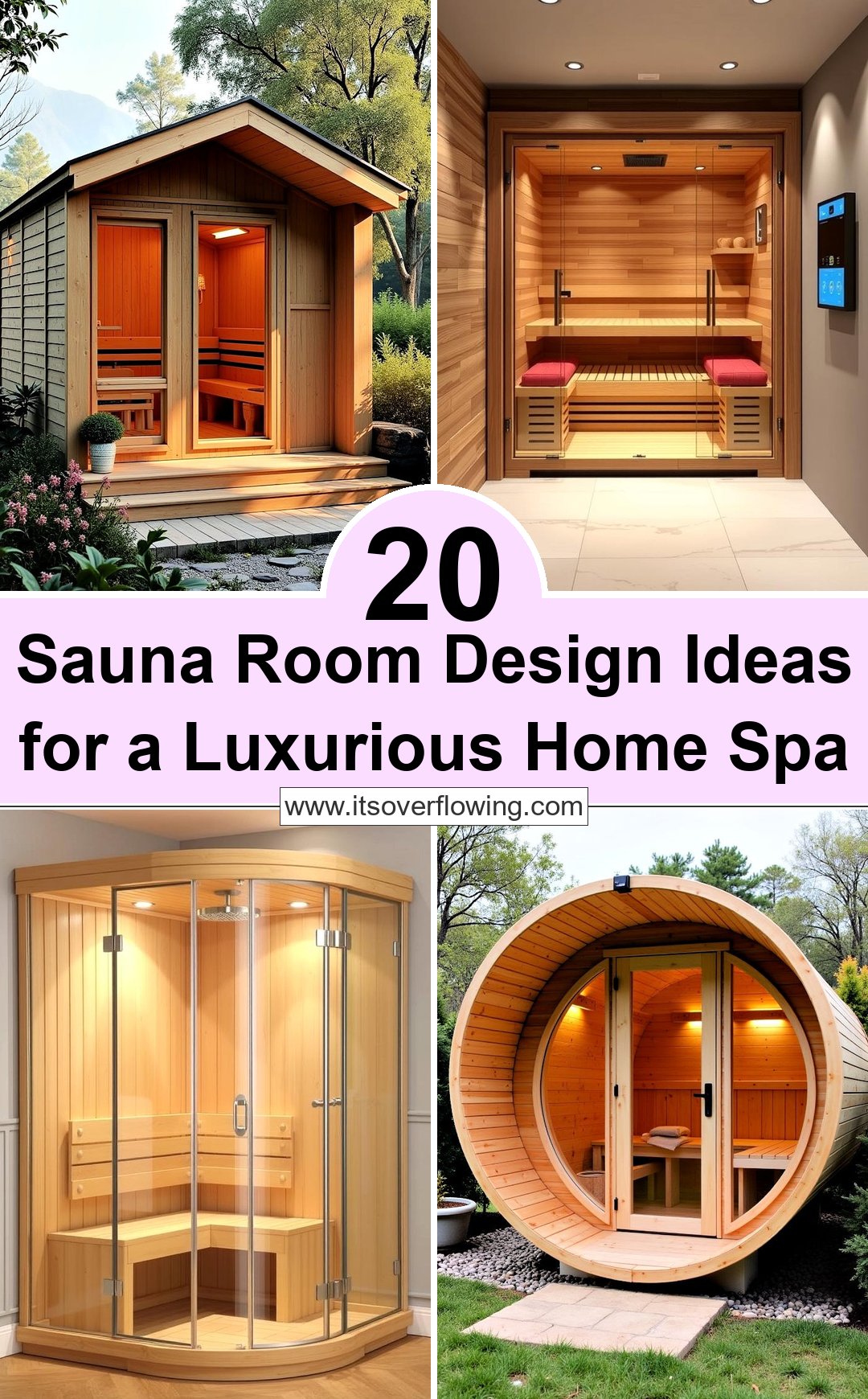 20 Sauna Room Design Ideas for a Luxurious Home Spa