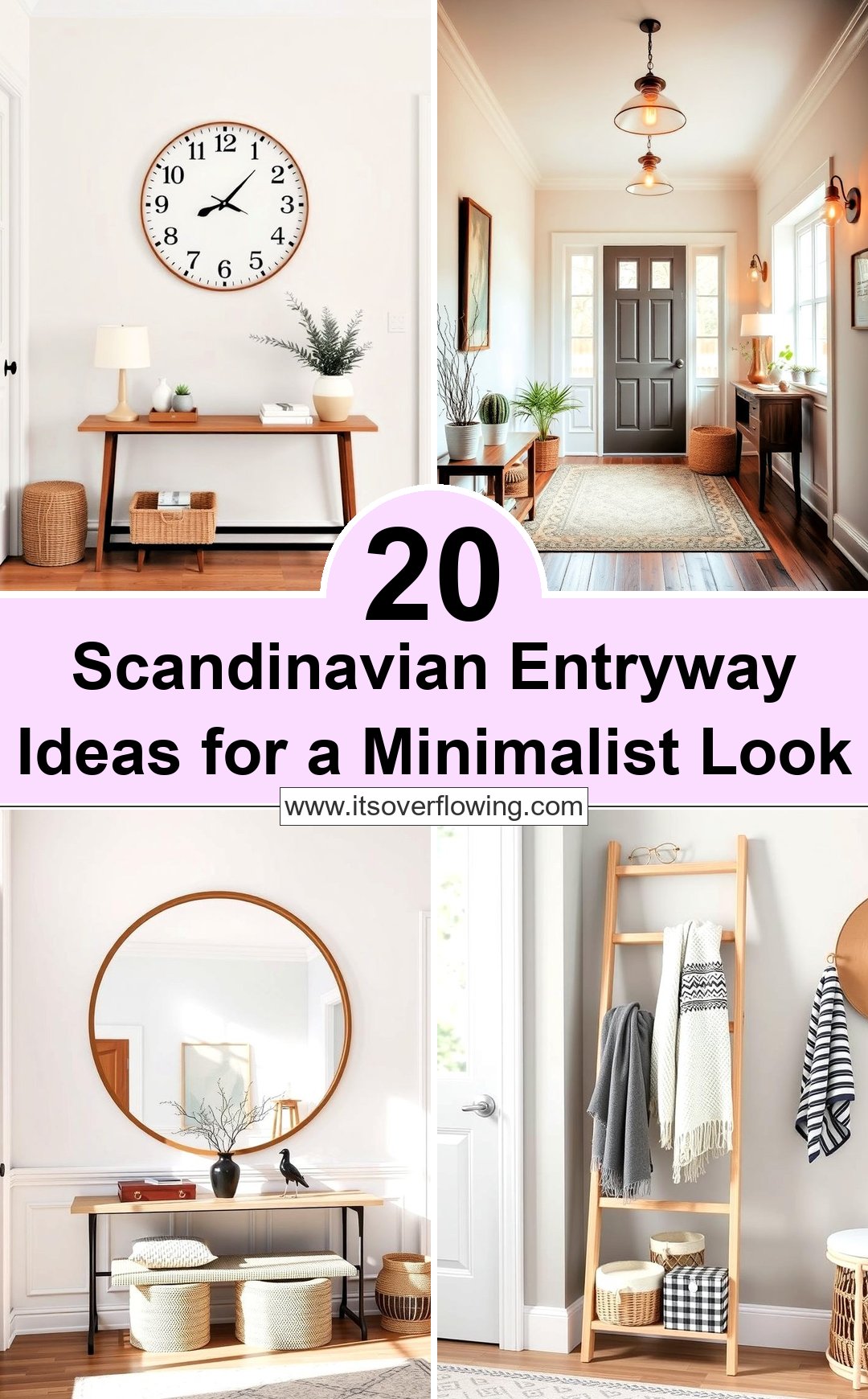 20 Scandinavian Entryway Ideas for a Minimalist Look
