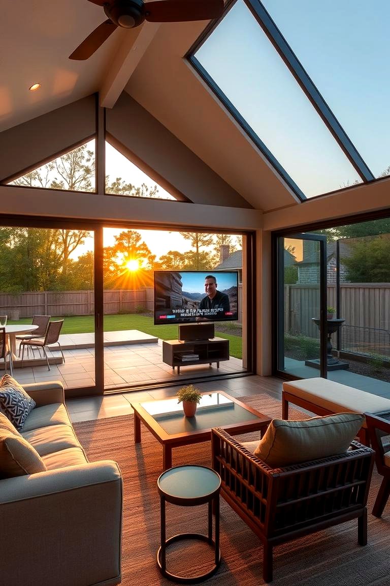 30 Outdoor TV Ideas for Entertainment Under the Sky