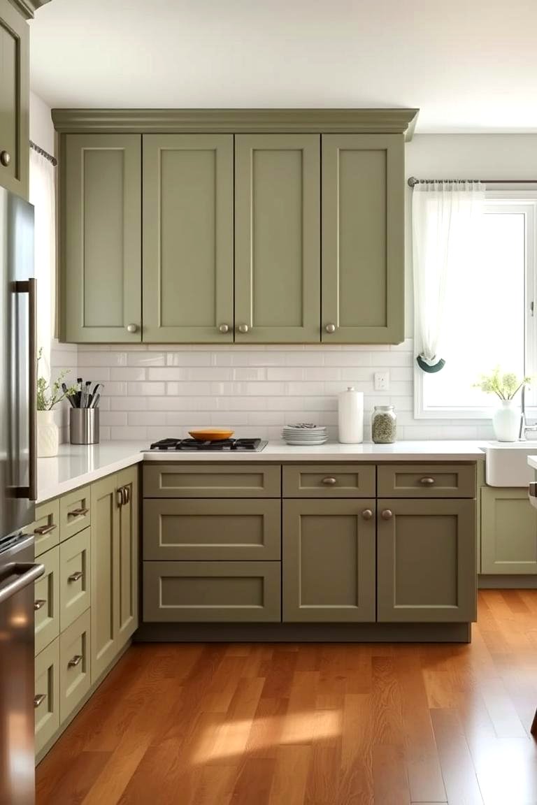 21 Green Kitchen Cabinet Ideas for a Vibrant Culinary Space