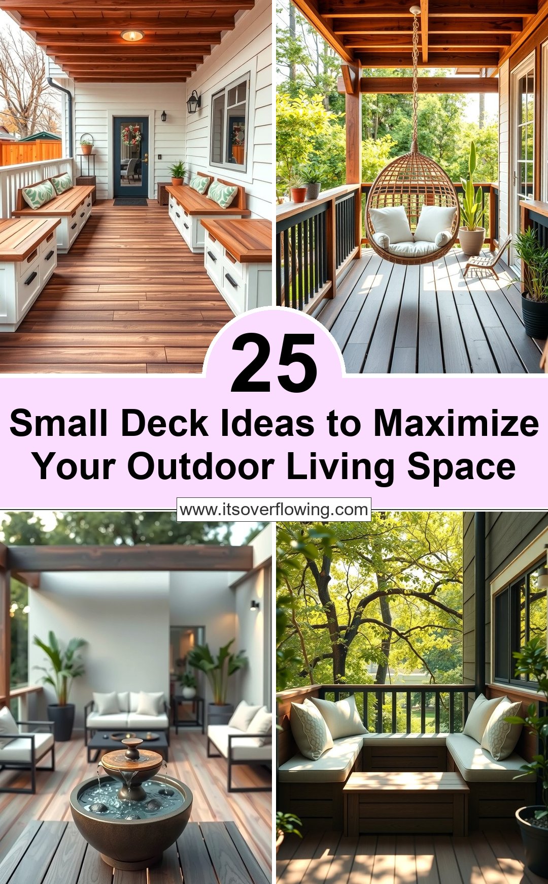 25 Small Deck Ideas to Maximize Your Outdoor Living Space