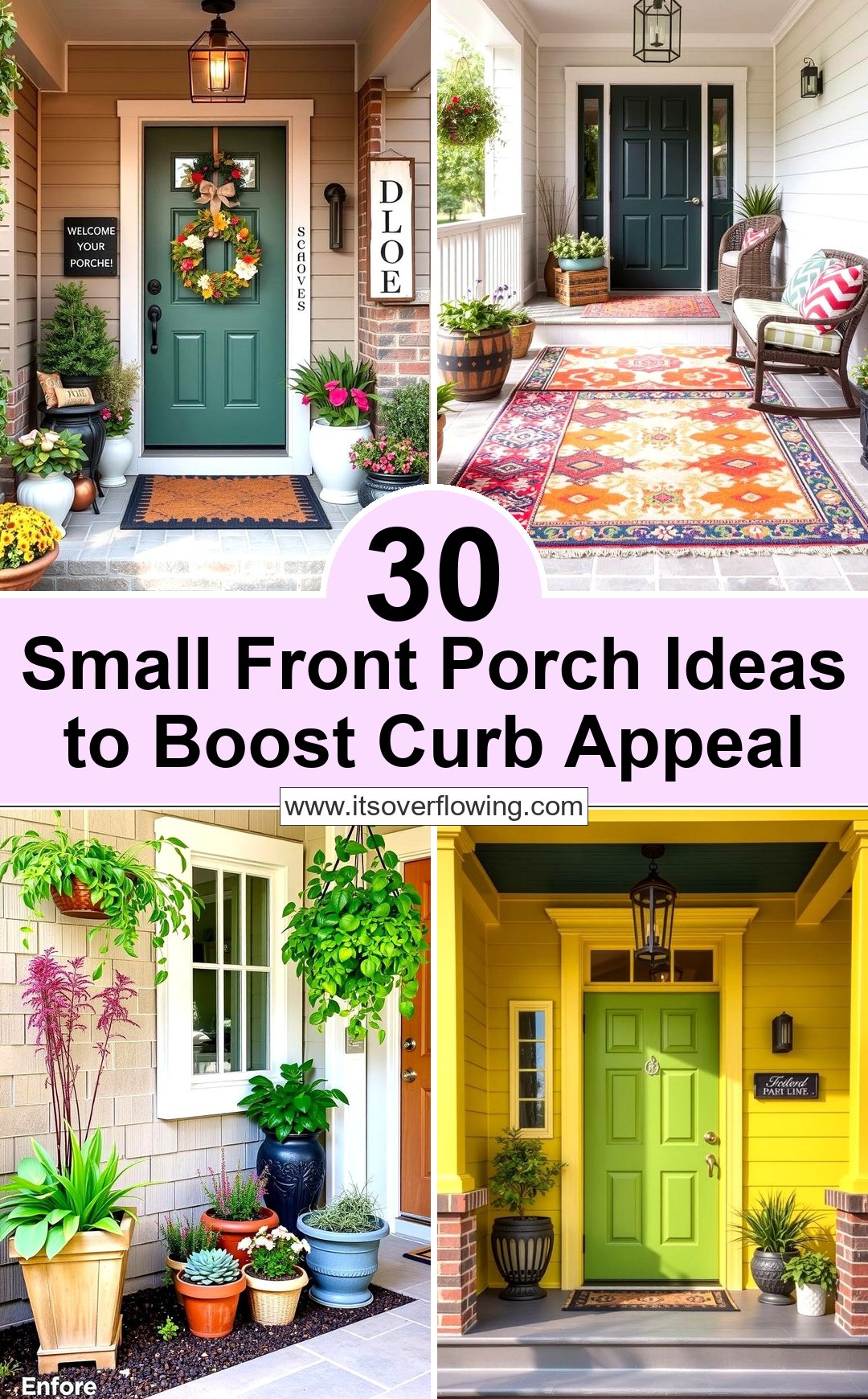 30 Small Front Porch Ideas to Boost Curb Appeal