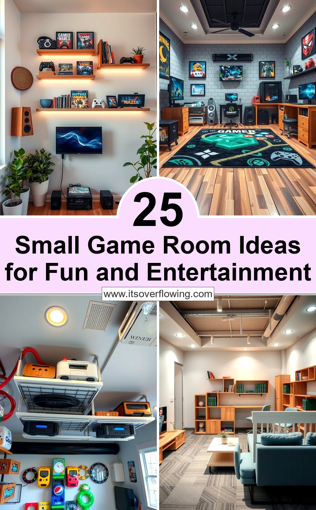 25 Small Game Room Ideas for Fun and Entertainment