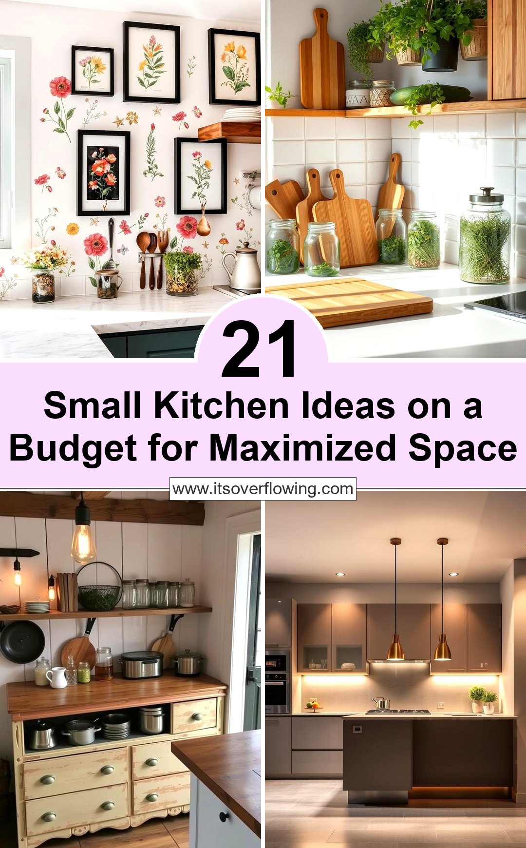 21 Small Kitchen Ideas on a Budget for Maximized Space
