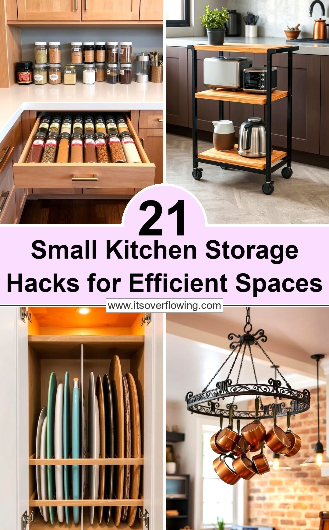 21 Small Kitchen Storage Hacks for Efficient Spaces