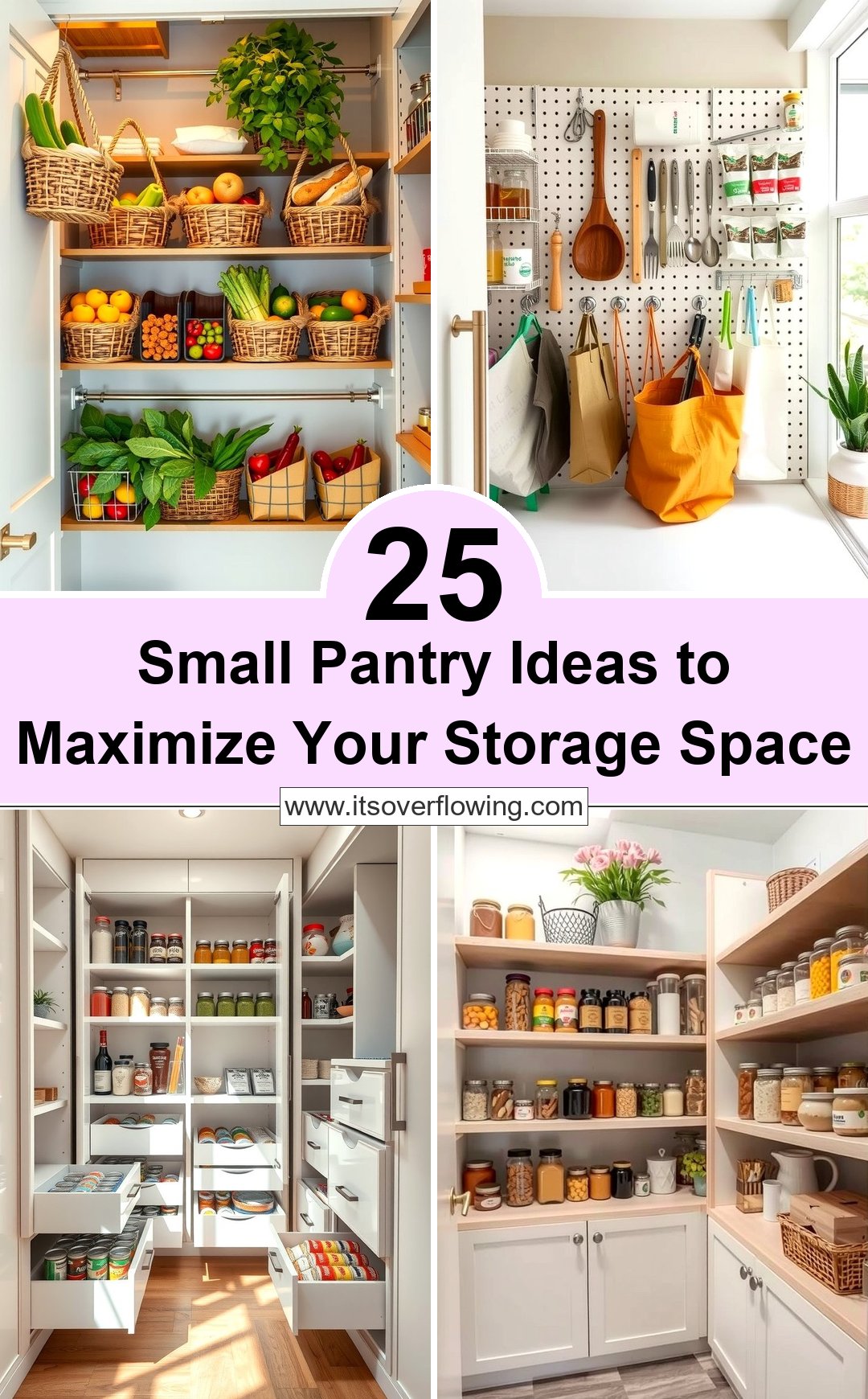 25 Small Pantry Ideas to Maximize Your Storage Space