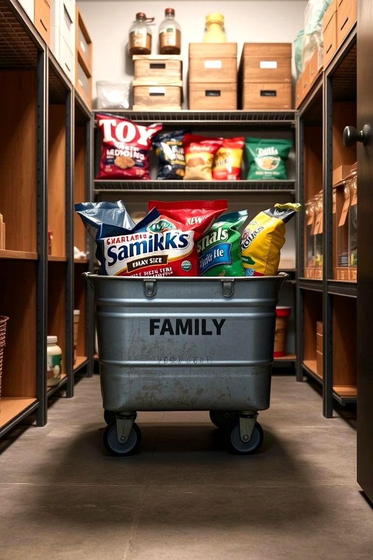 30 Snack Storage Ideas for Organized Kitchen Pantries