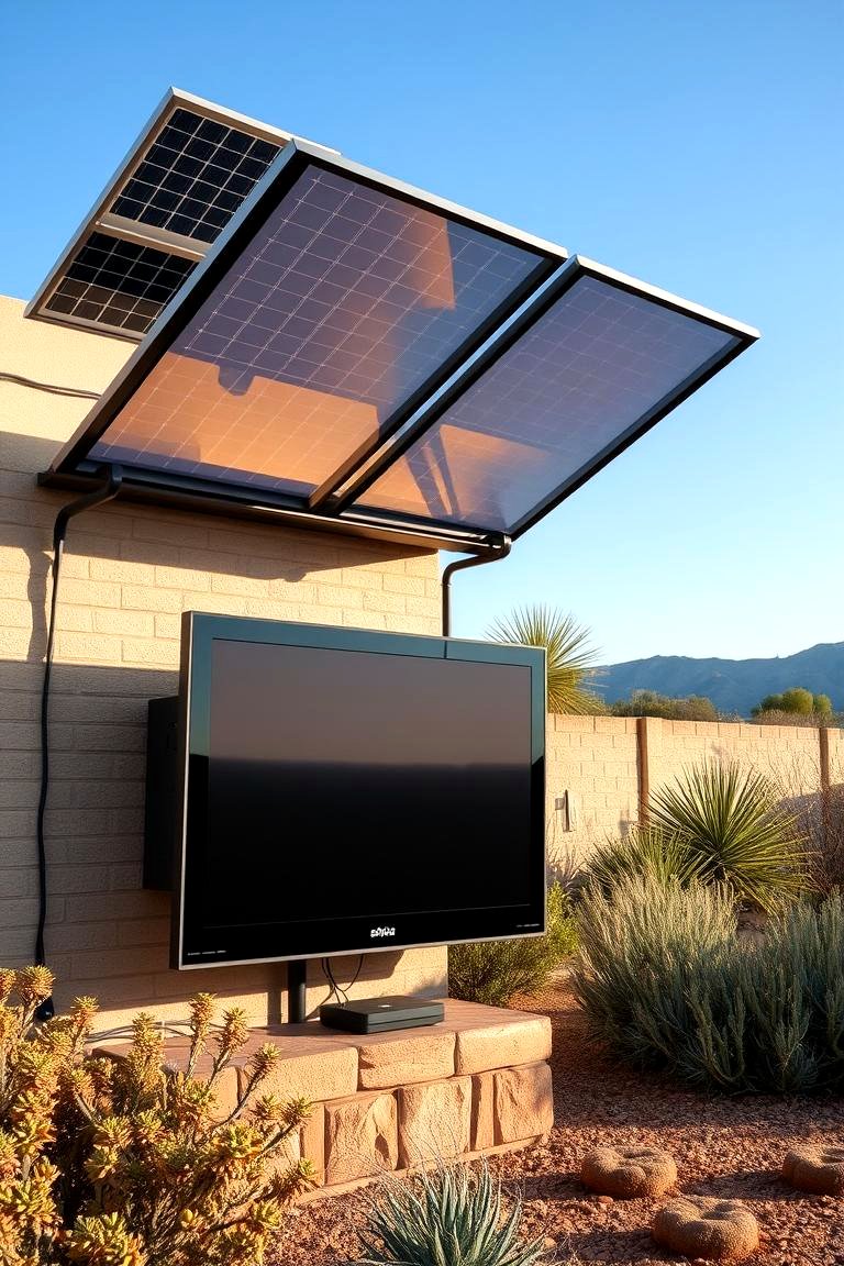 30 Outdoor TV Ideas for Entertainment Under the Sky