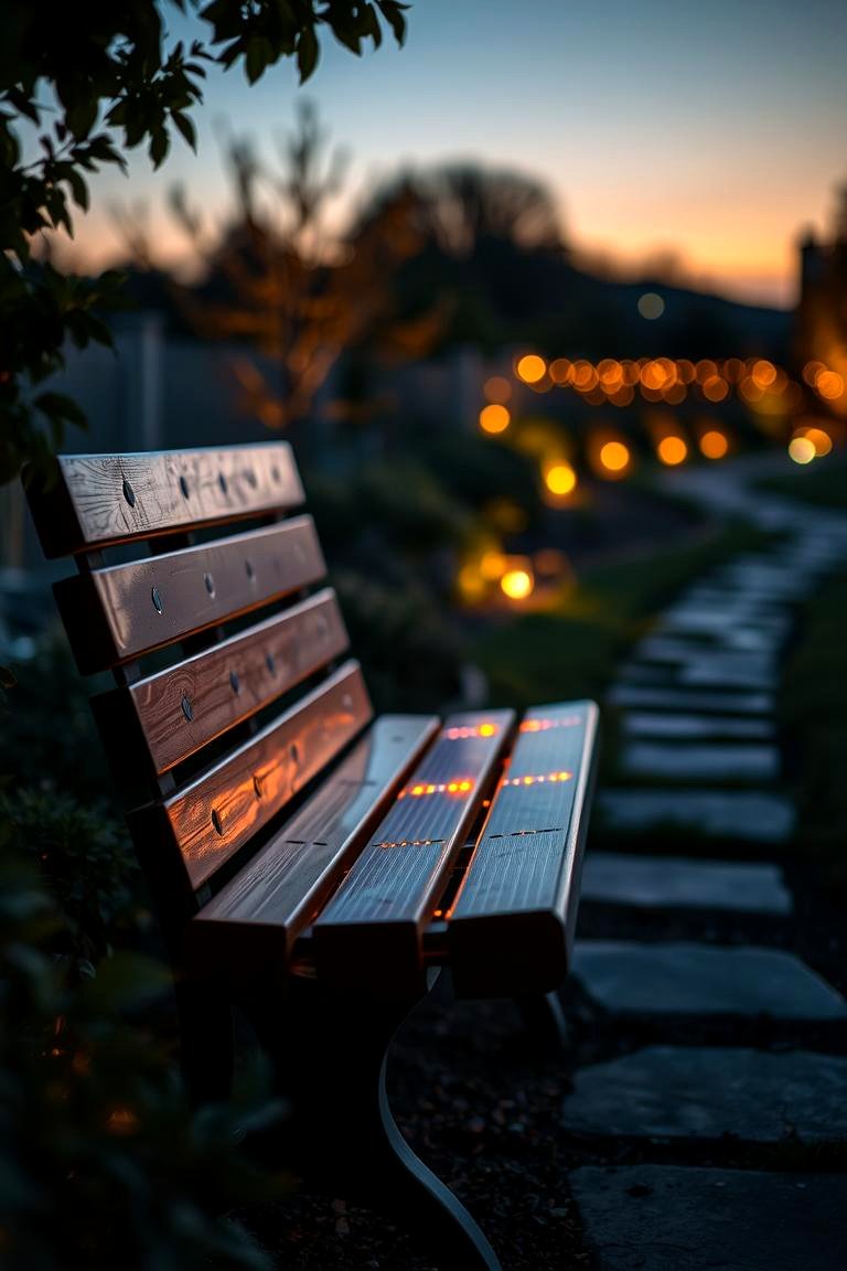 30 Charming Garden Bench Ideas for Relaxing Outdoor Spaces