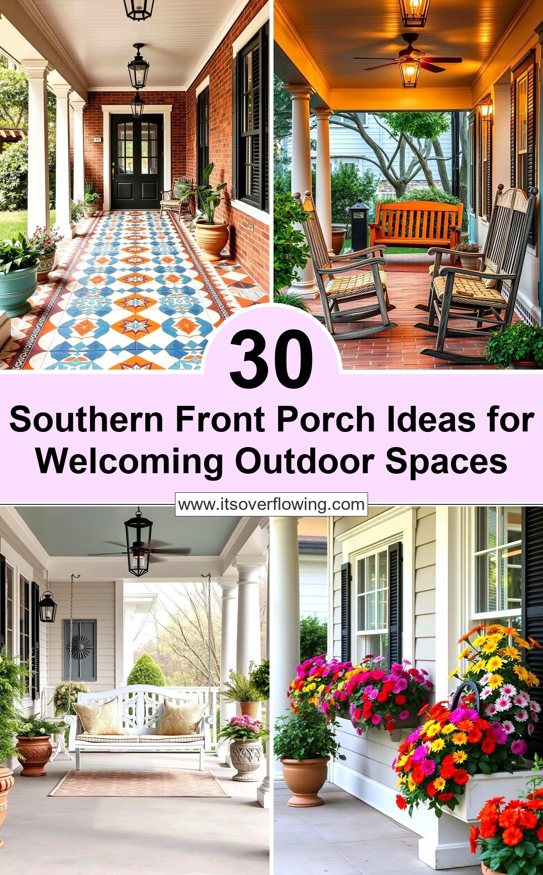 30 Southern Front Porch Ideas for Welcoming Outdoor Spaces