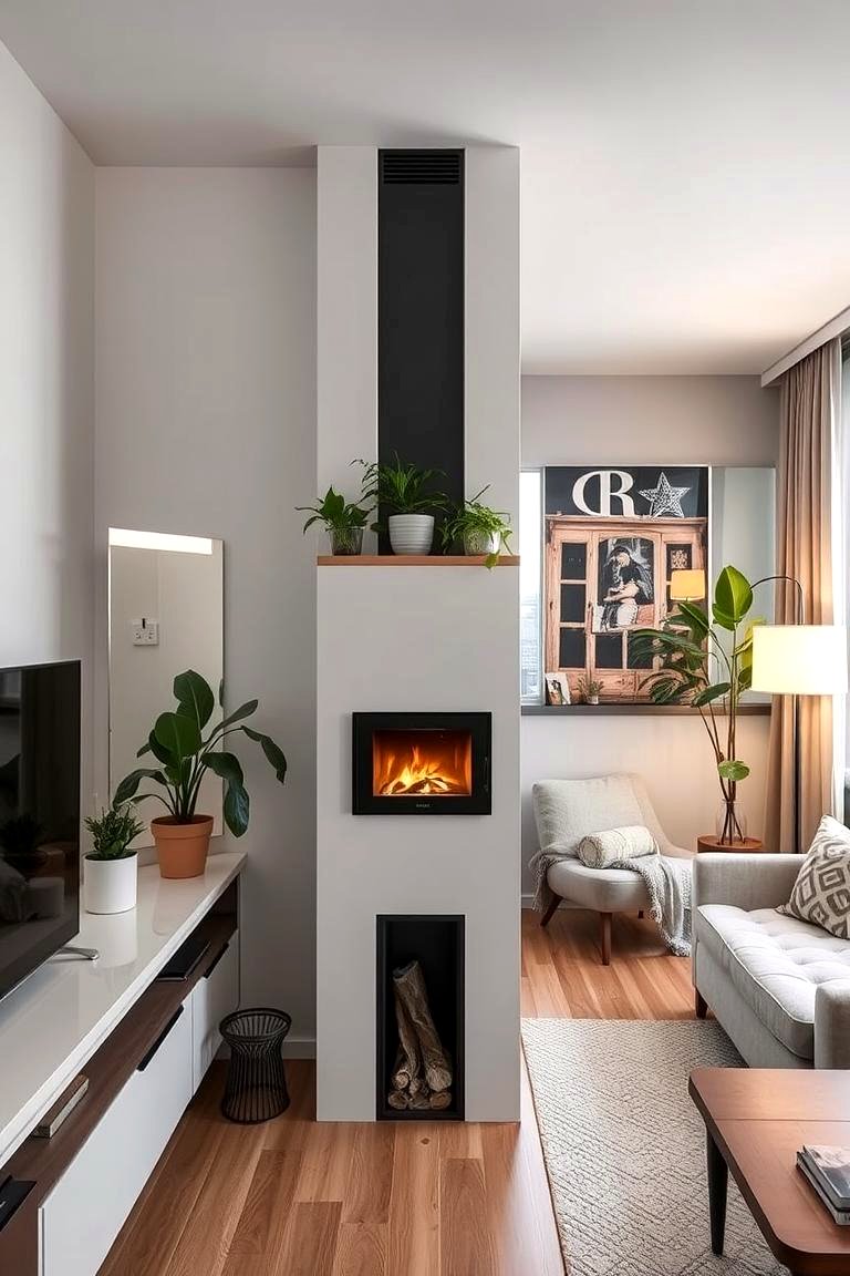 30 Linear Fireplace Ideas for Modern Home Heating
