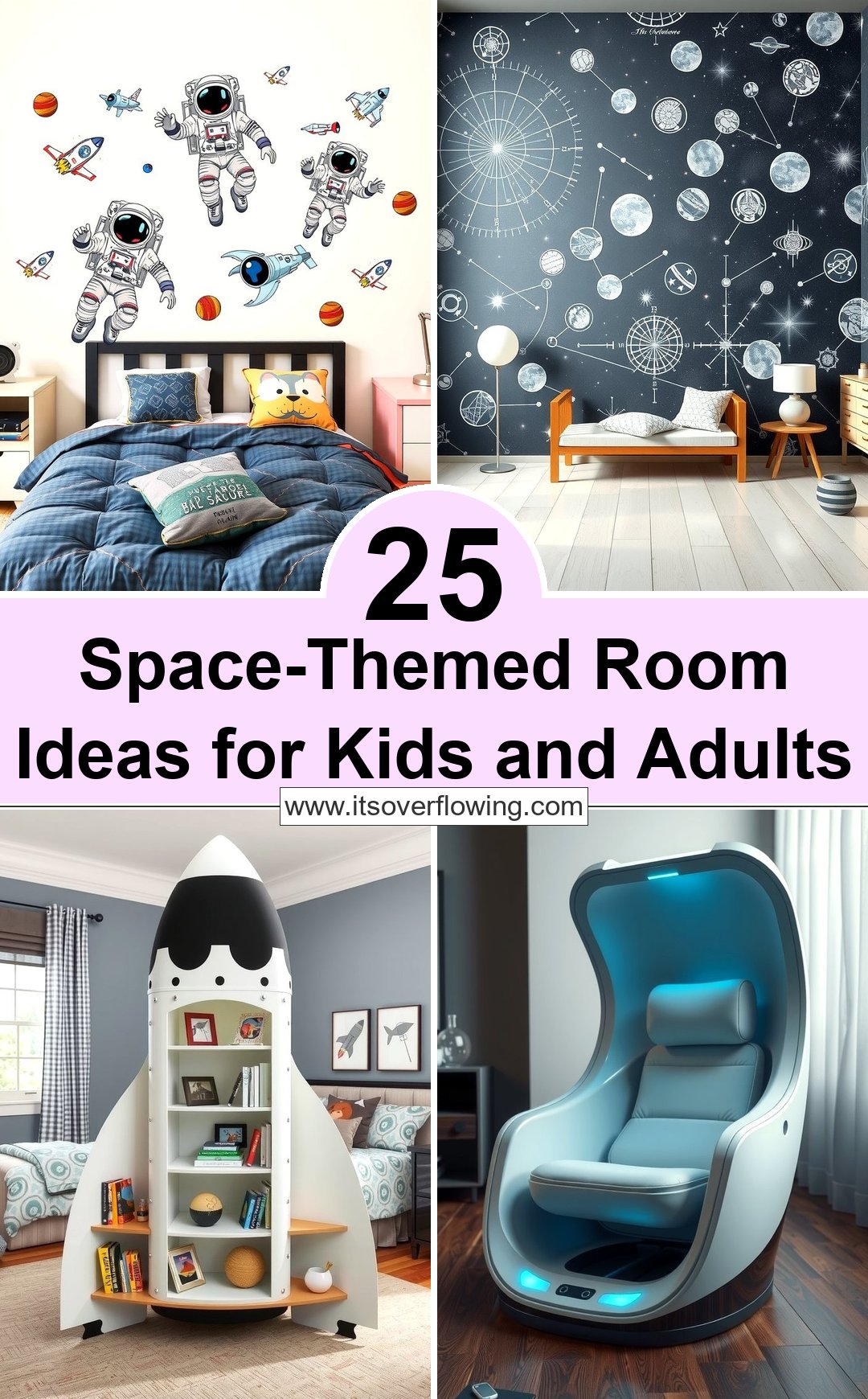 25 Space-Themed Room Ideas for Kids and Adults