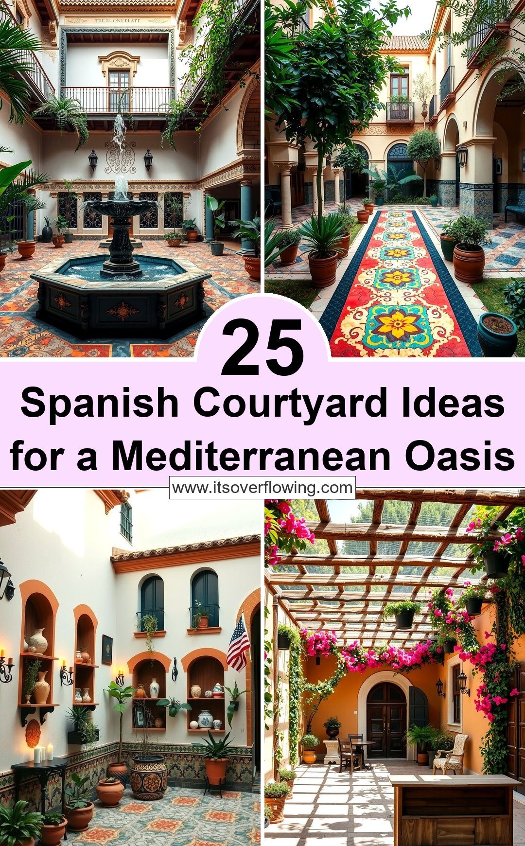 25 Spanish Courtyard Ideas for a Mediterranean Oasis