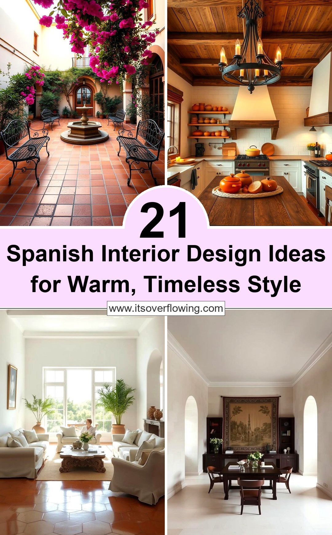 21 Spanish Interior Design Ideas for Warm, Timeless Style