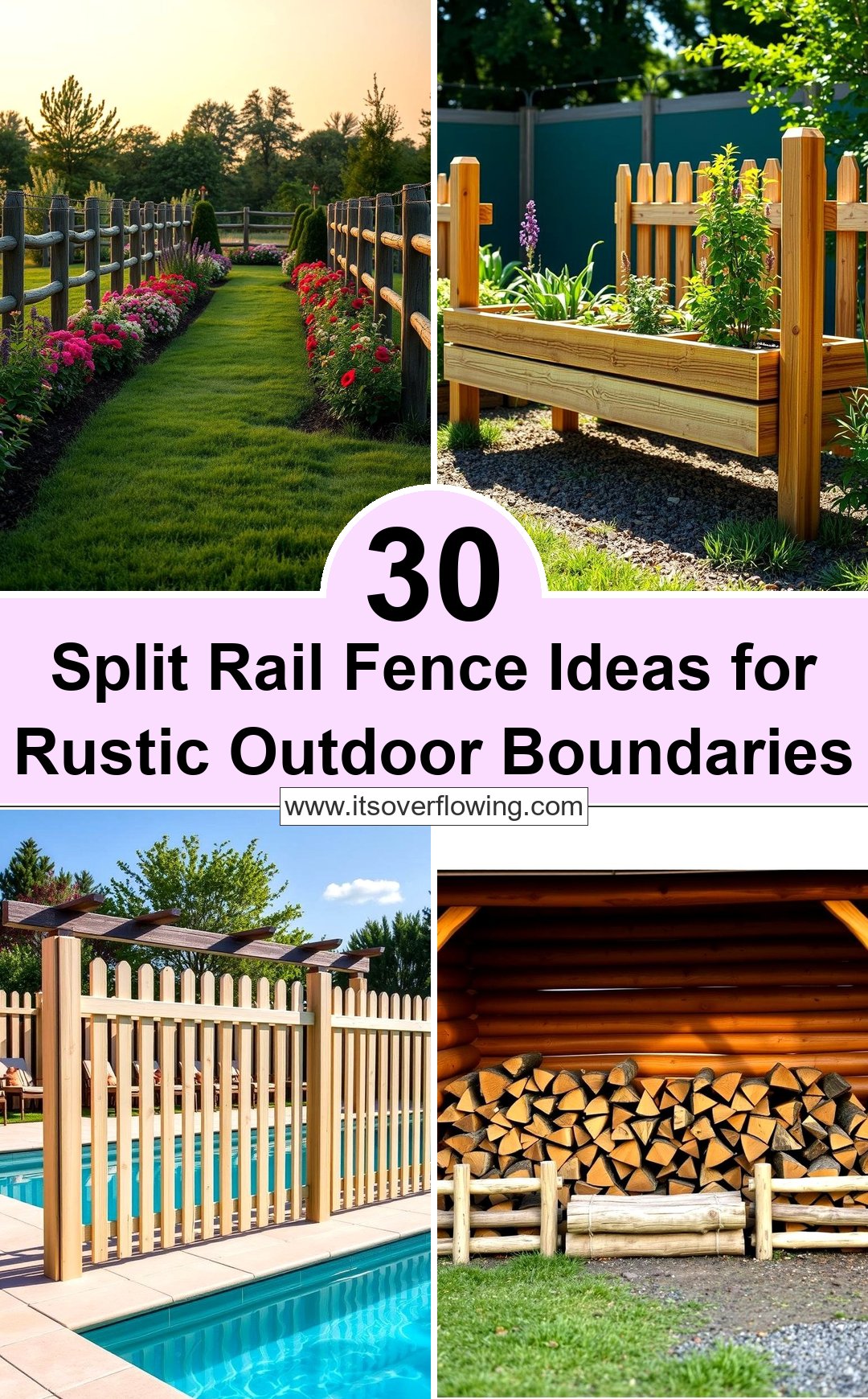 30 Split Rail Fence Ideas for Rustic Outdoor Boundaries