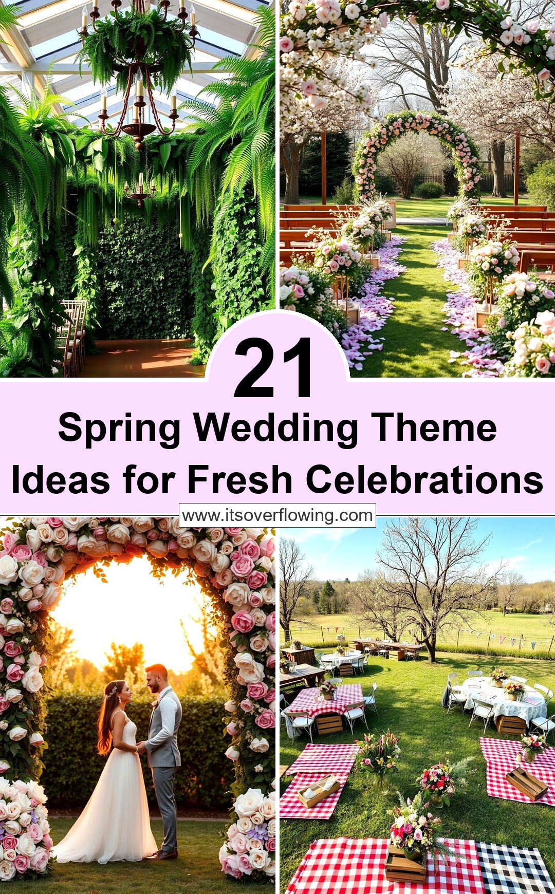 21 Spring Wedding Theme Ideas for Fresh Celebrations