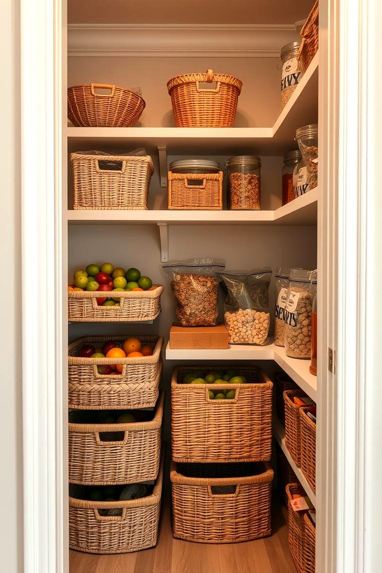 21 Kitchen Pantry Ideas to Streamline Food Storage