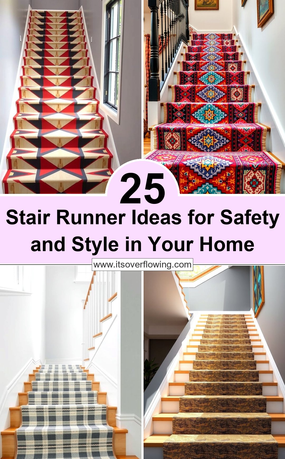 25 Stair Runner Ideas for Safety and Style in Your Home