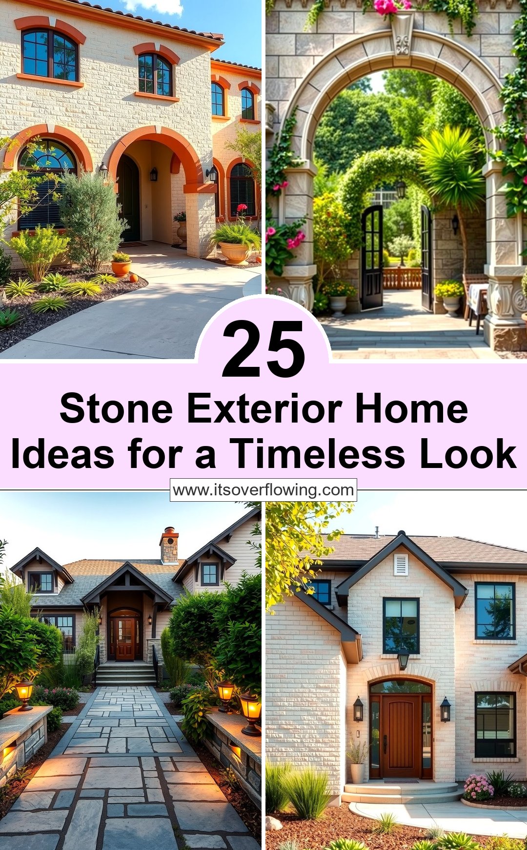 25 Stone Exterior Home Ideas for a Timeless Look