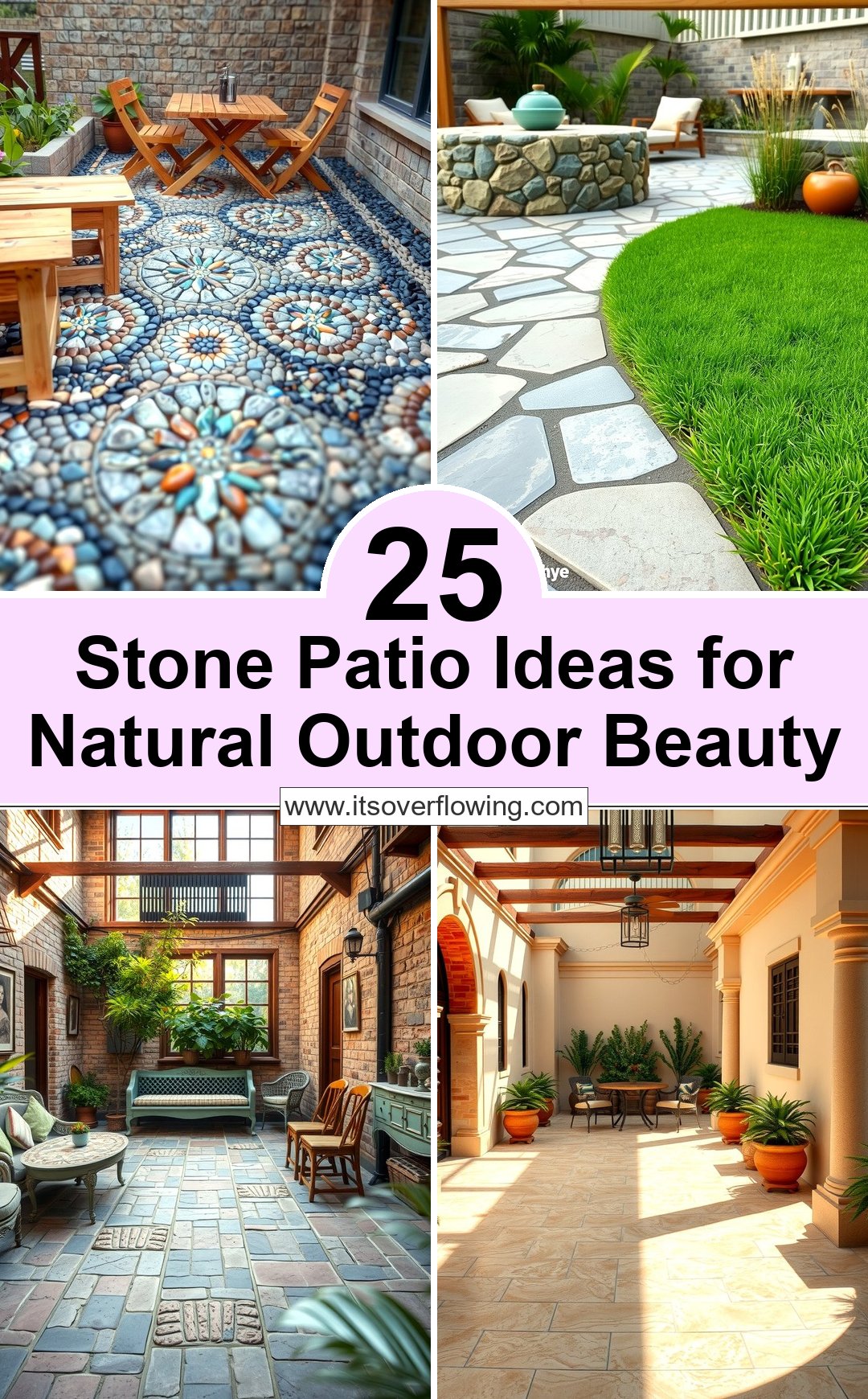 25 Stone Patio Ideas for Natural Outdoor Beauty