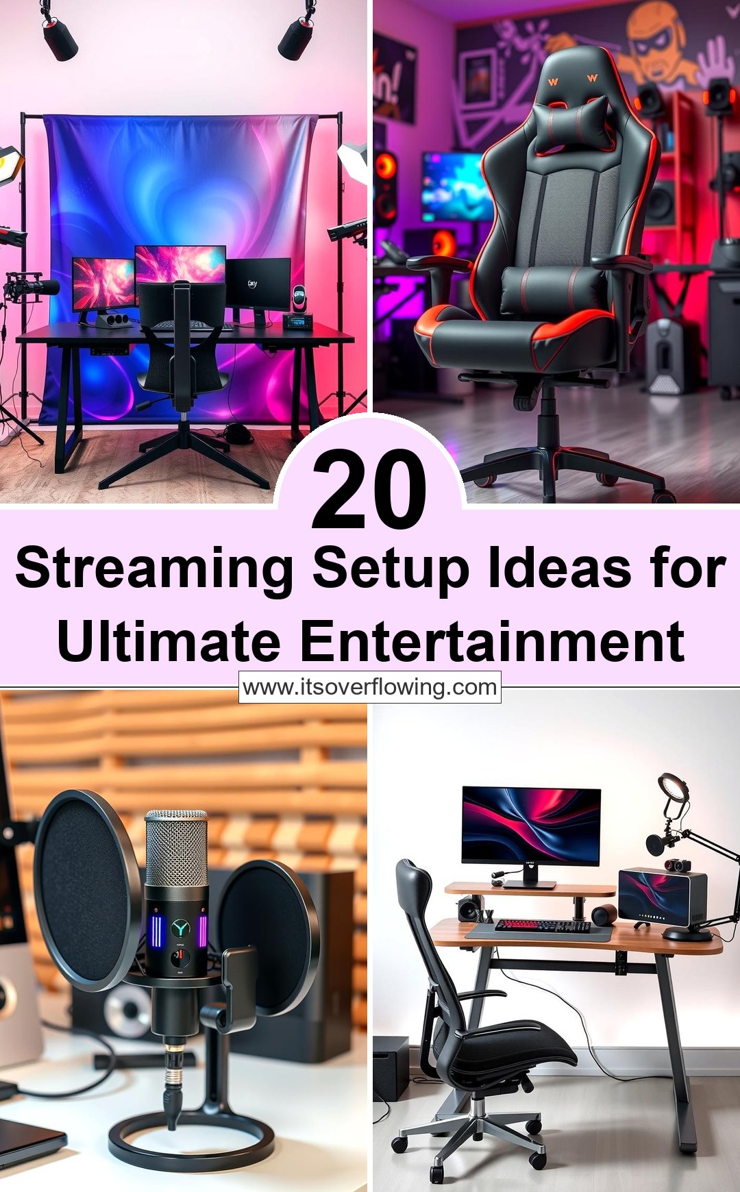 20 Streaming Setup Ideas for Ultimate Entertainment
