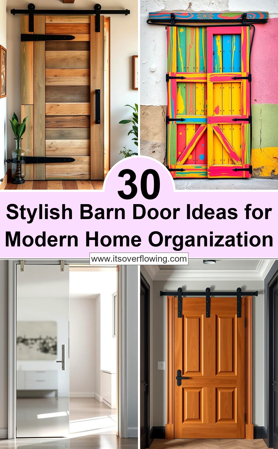 30 Stylish Barn Door Ideas for Modern Home Organization