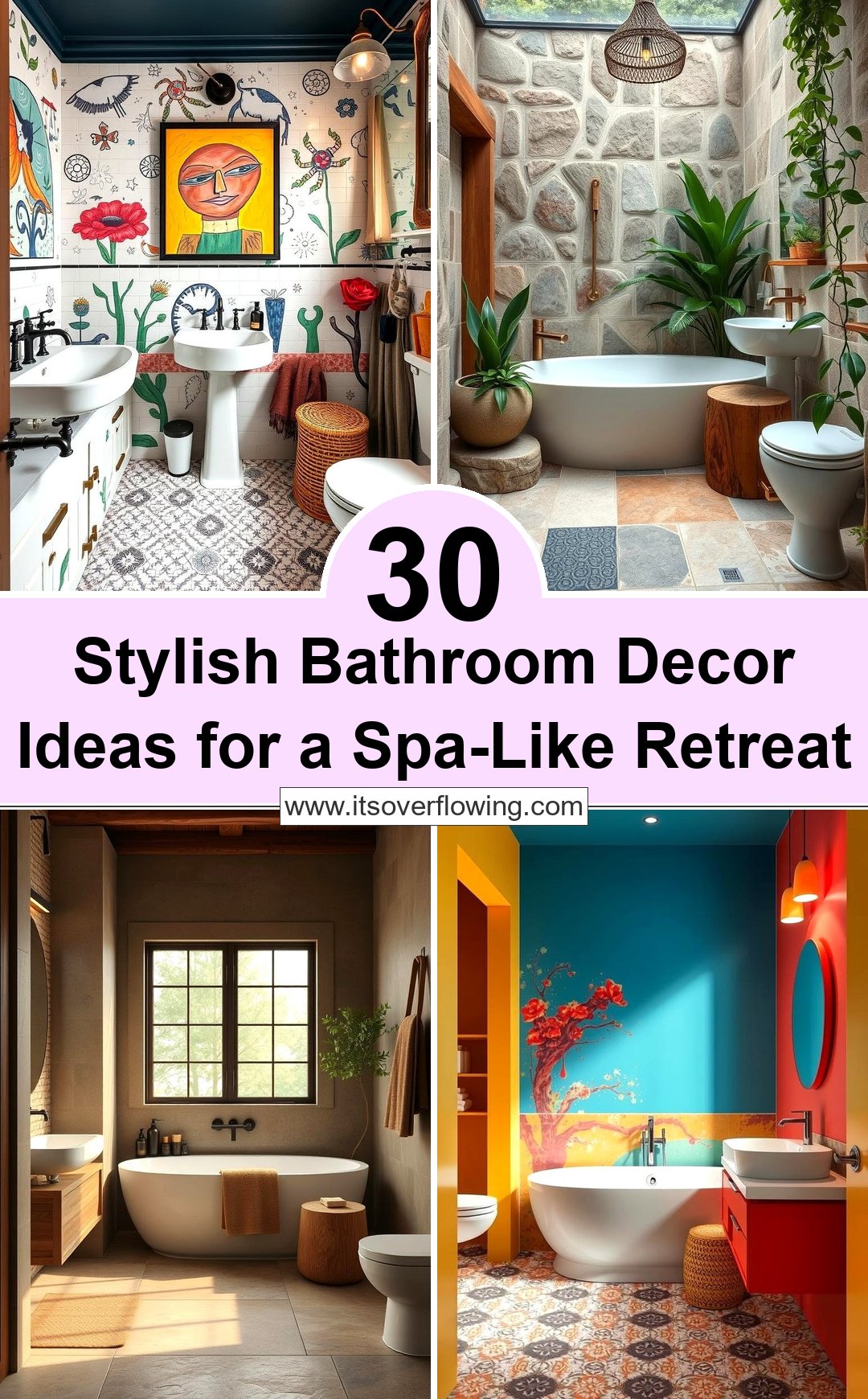 30 Stylish Bathroom Decor Ideas for a Spa-Like Retreat
