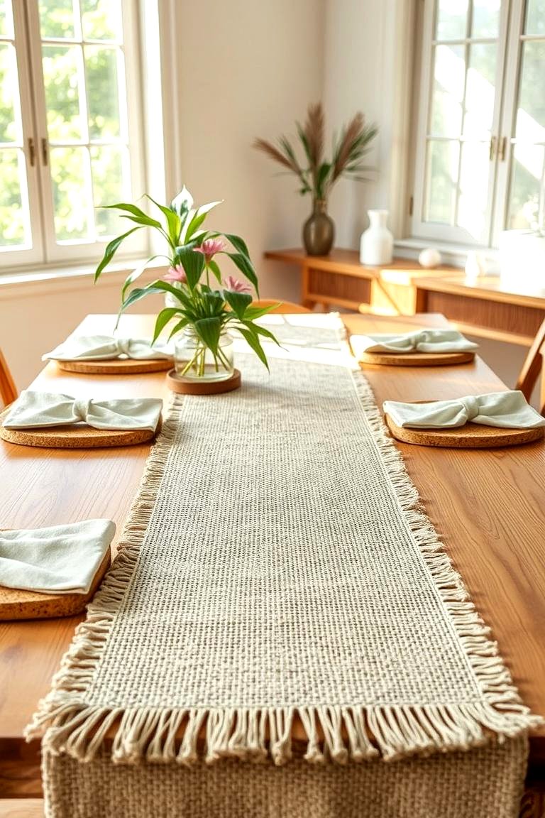21 Unique Table Runner Ideas to Enhance Your Dining Experience