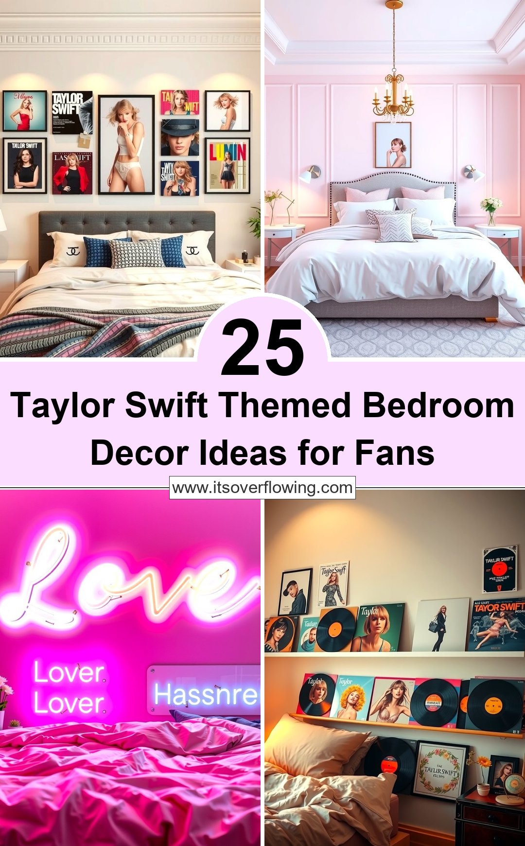 25 Taylor Swift Themed Bedroom Decor Ideas for Fans