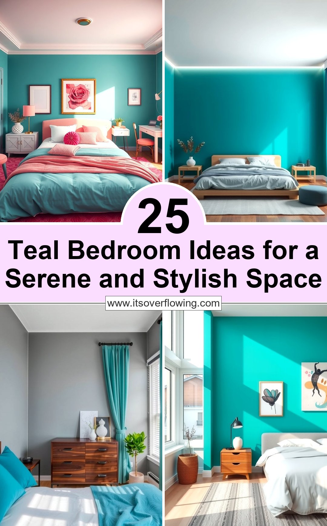25 Teal Bedroom Ideas for a Serene and Stylish Space