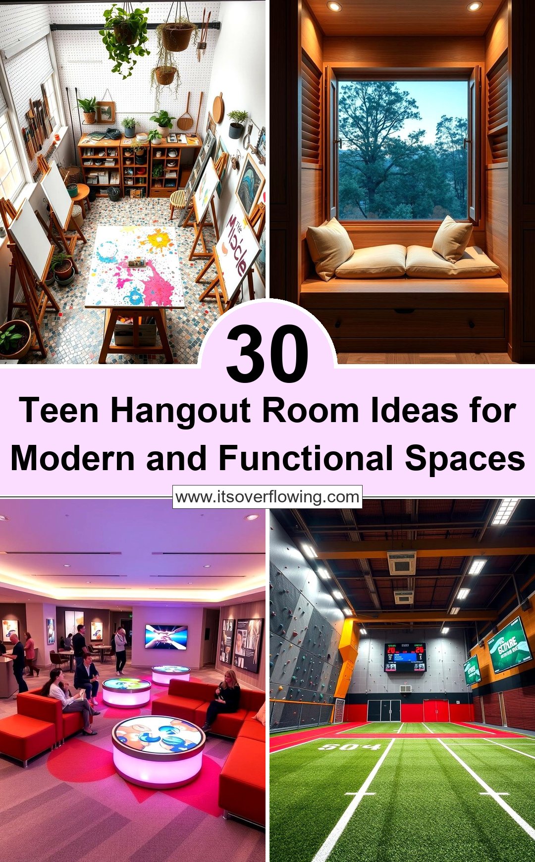 30 Teen Hangout Room Ideas for Modern & Functional Spaces