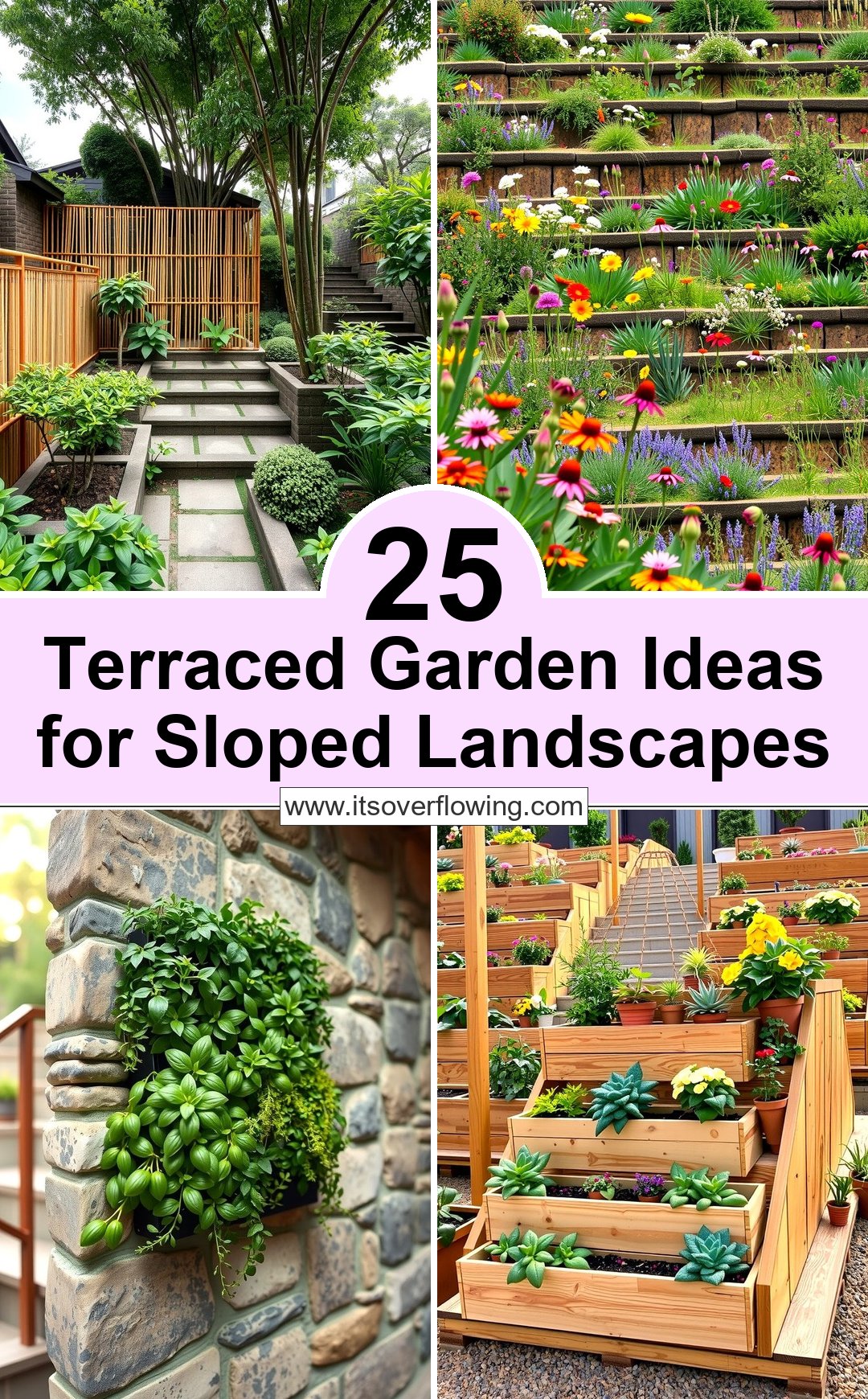 25 Terraced Garden Ideas for Sloped Landscapes