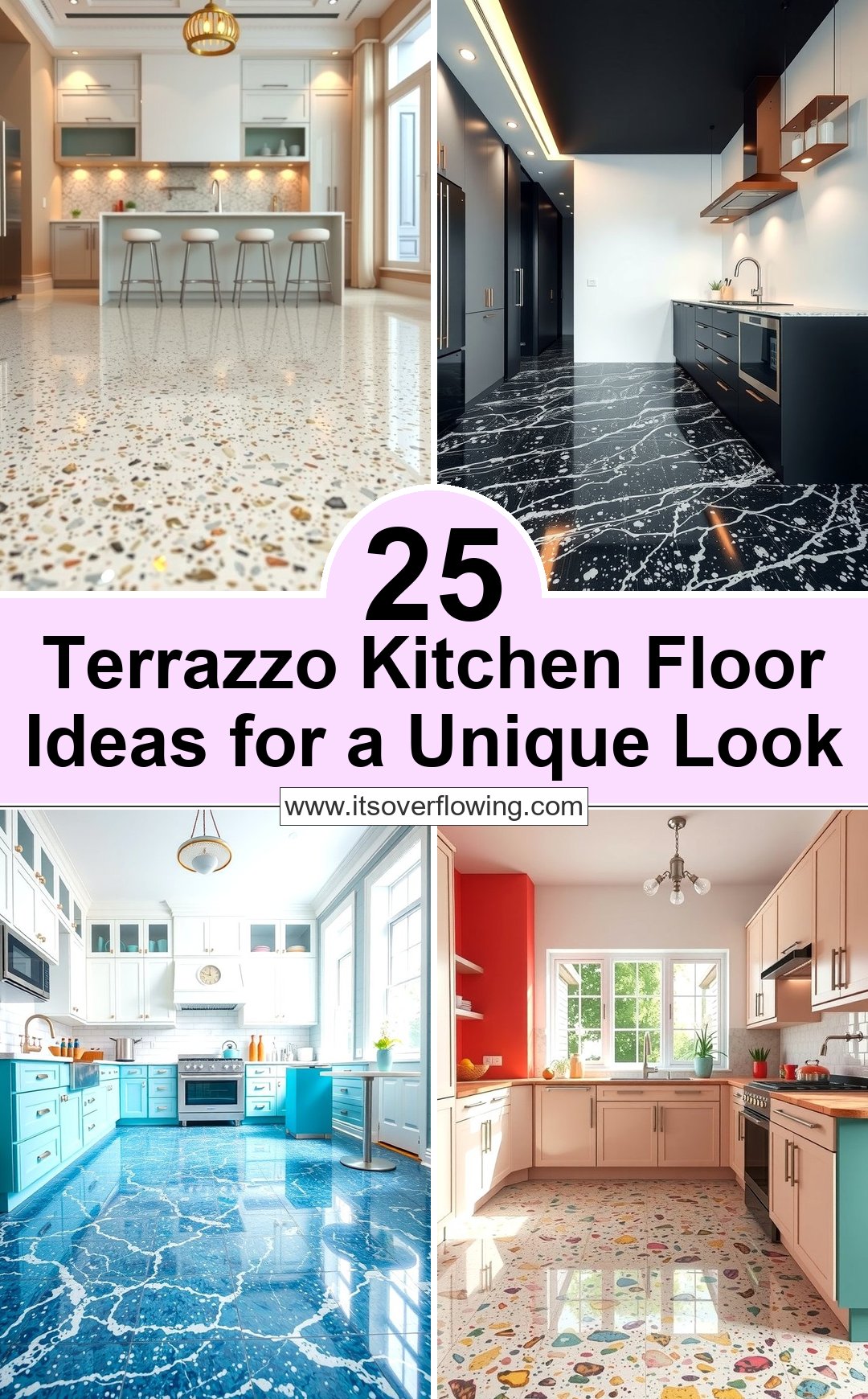 25 Terrazzo Kitchen Floor Ideas for a Unique Look