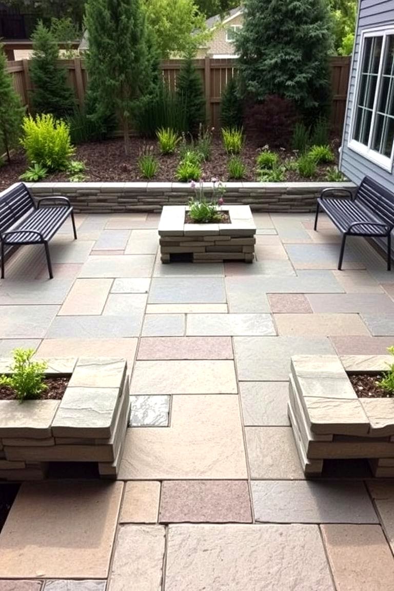 21 Stamped Concrete Patio Designs to Elevate Outdoor Spaces